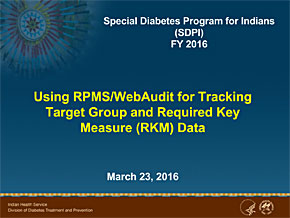 SDPI Outcomes System (SOS) | Special Diabetes Program for Indians (SDPI)